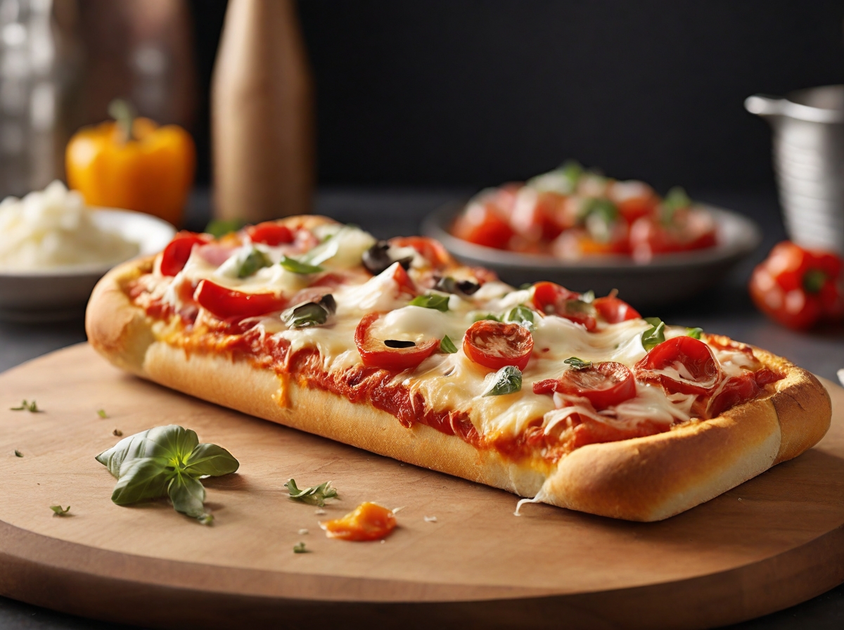 Costco French Bread Pizza Air Fryer | KitGiz