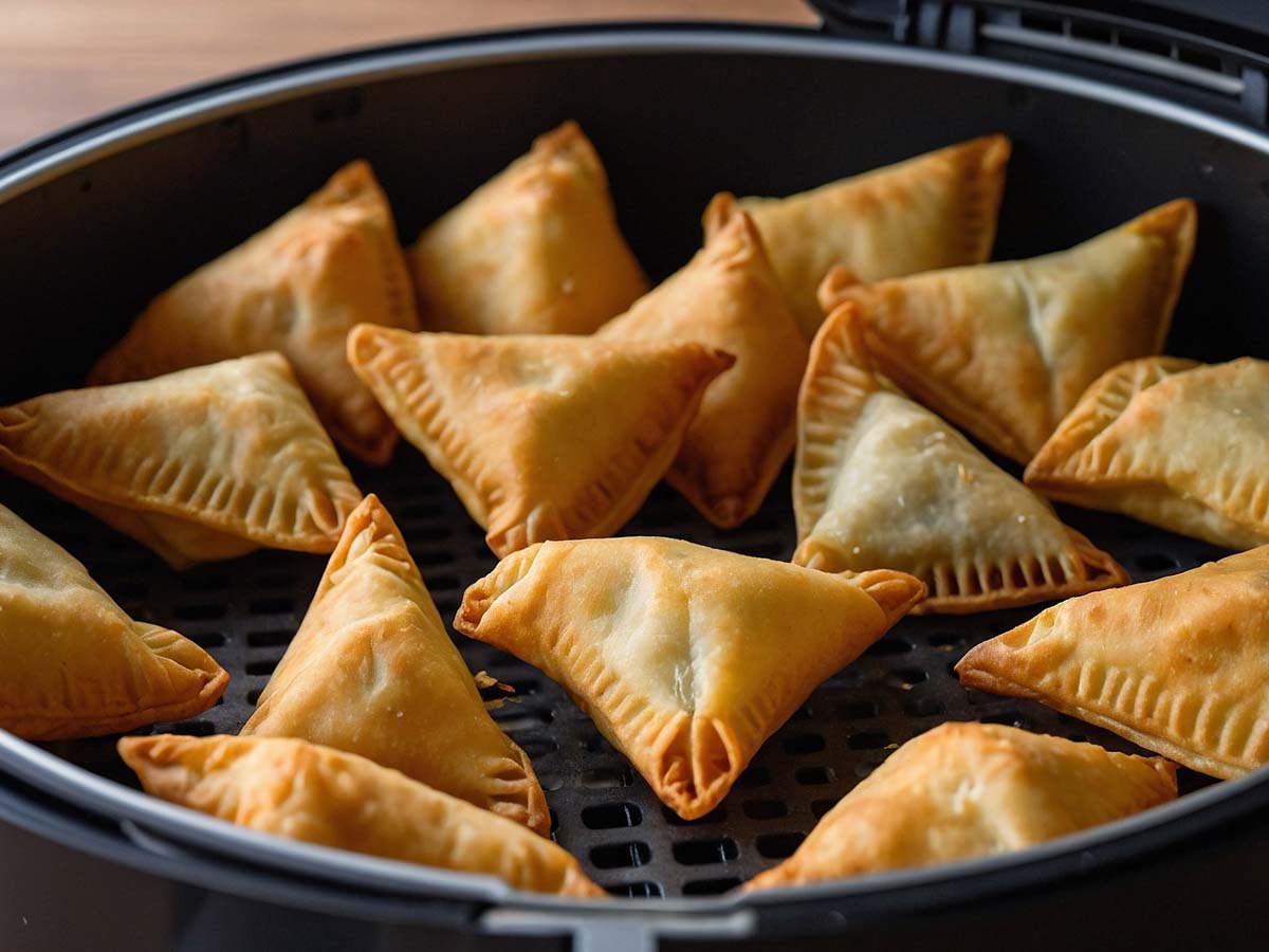 Air Fryer Frozen Samosas: Quick and Crispy Snack Idea | KitGiz