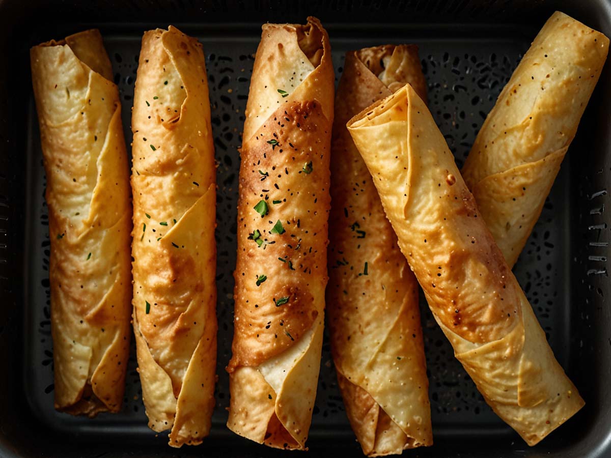 Air Fryer Beef Flautas: Crispy, Healthy, and Easy-to-Make Recipe | KitGiz