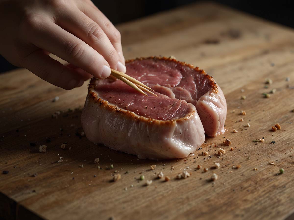 Air Fryer Apple Stuffed Pork Chops: An Easy Healthy Family Meal | KitGiz