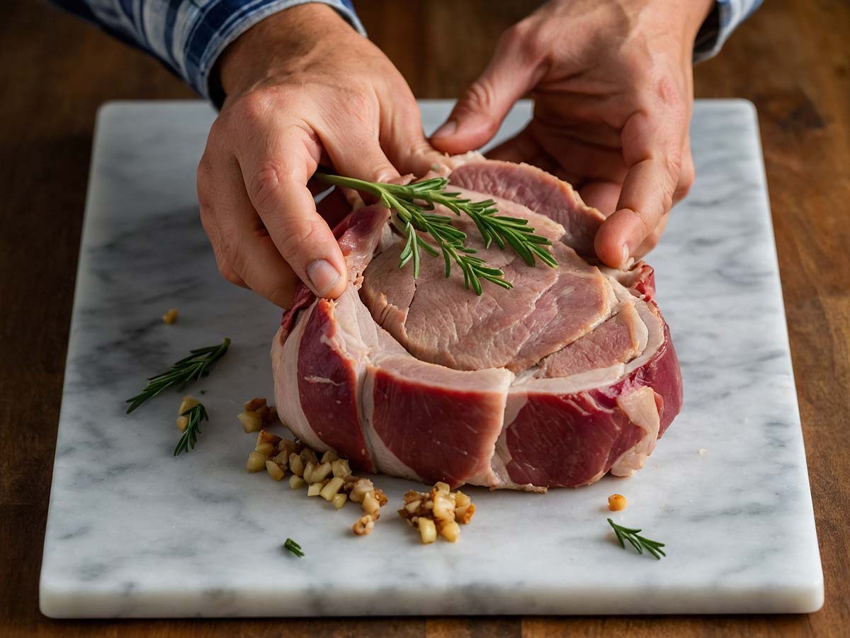 Air Fryer Apple Stuffed Pork Chops: An Easy Healthy Family Meal | KitGiz